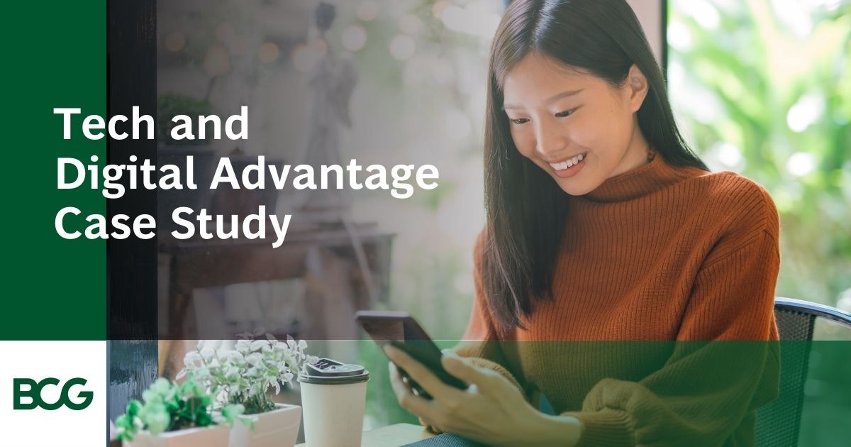 Digital Strategy Case Study | Boston Consulting Group