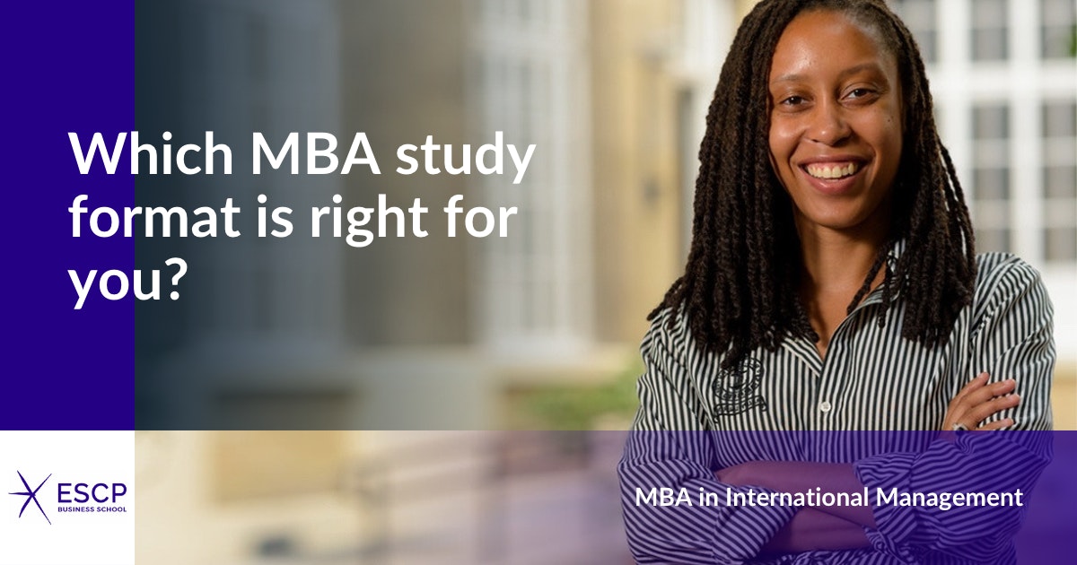 MBA in International Management: Study format | ESCP MBA