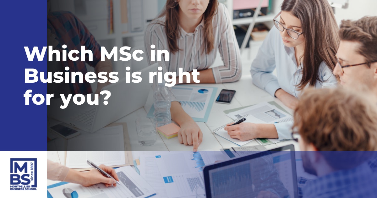 Masters in Business | MBS School of Business