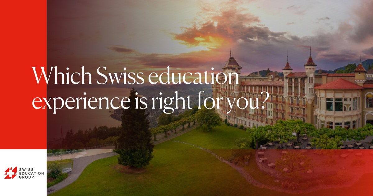 Which program is right for you? | Swiss Education Group